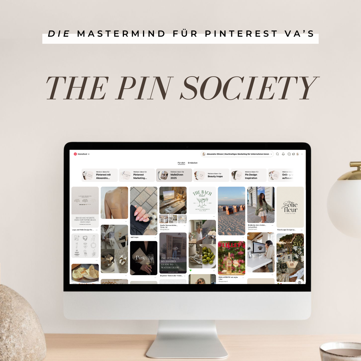 The Pin Society | Mastermind für Pinterest VA's & Manager:innen